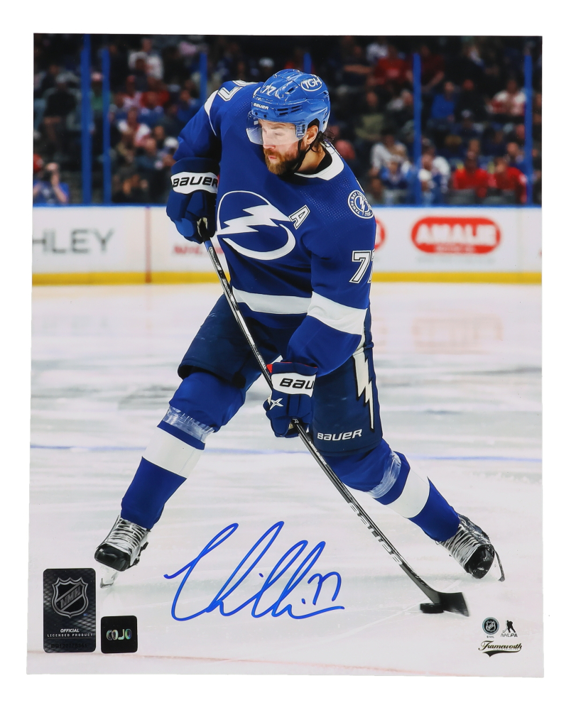 Victor Hedman Signed Lightning 8x10 Photo (COJO) | Pristine Auction