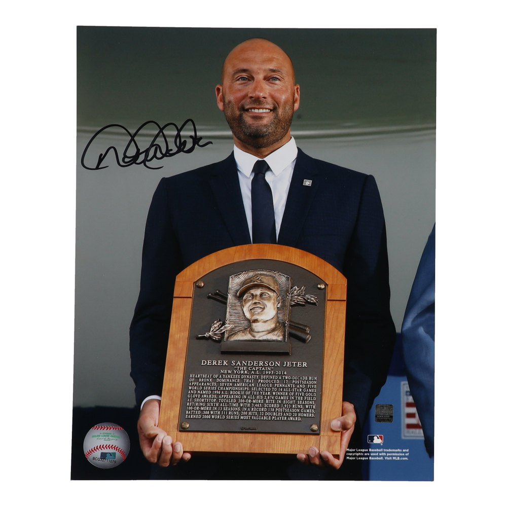 Derek Jeter Signed 8x10 Photo (MLB) | Pristine Auction