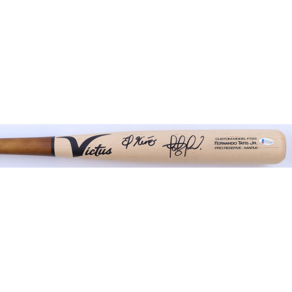 Fernando Tatis Jr. Signed Victus Player Model Baseball Bat Inscribed "El Nino" (Beckett ...
