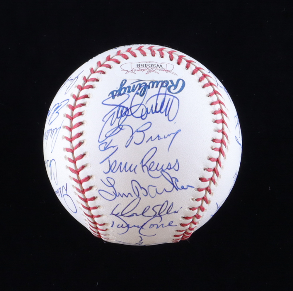 No-Hit Pitchers | OML Baseball Signed by (25) with Nolan Ryan, Bob ...