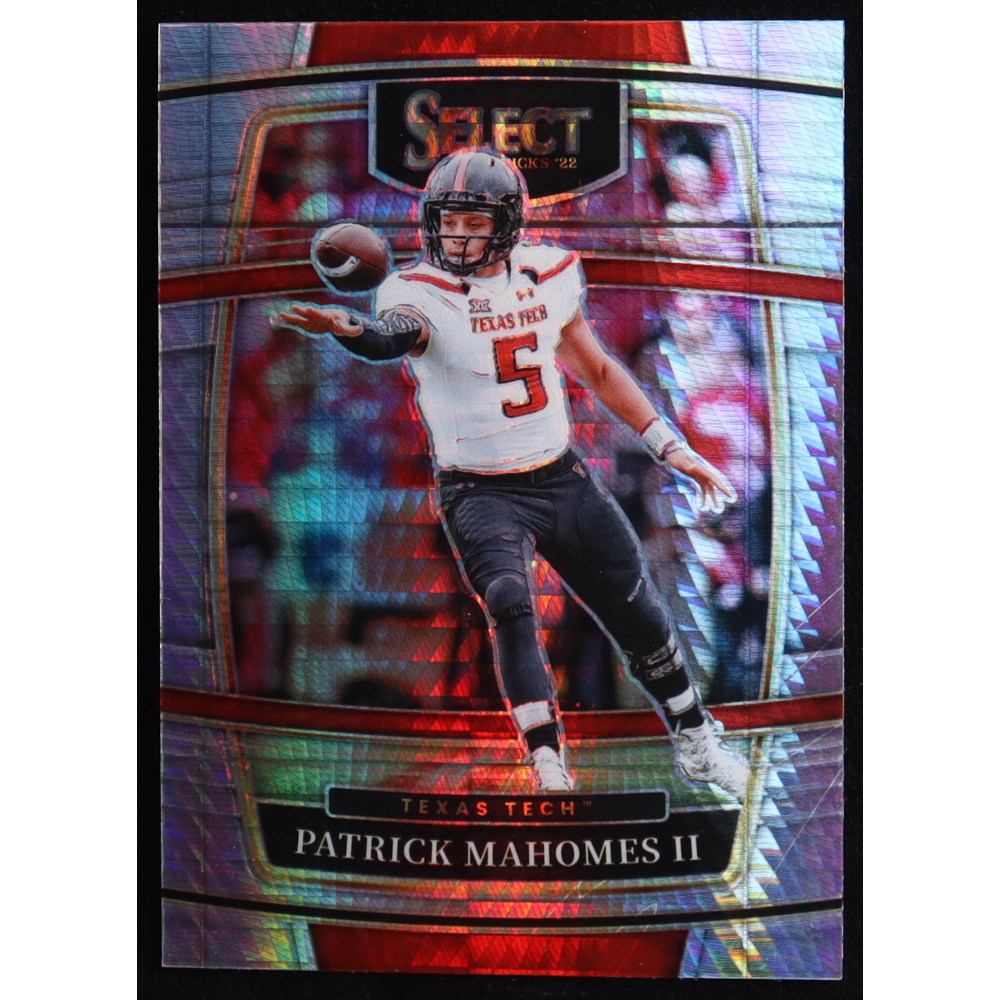 Patrick Mahomes II 2022 Select Draft Picks Prizms Hyper #26 | Pristine ...