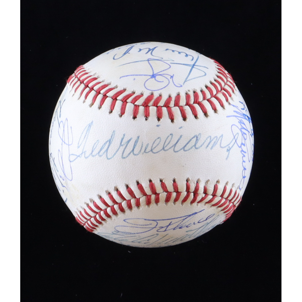 500 Home Run Club ONL Baseball Signed By (19) with Mickey Mantle, Ted ...