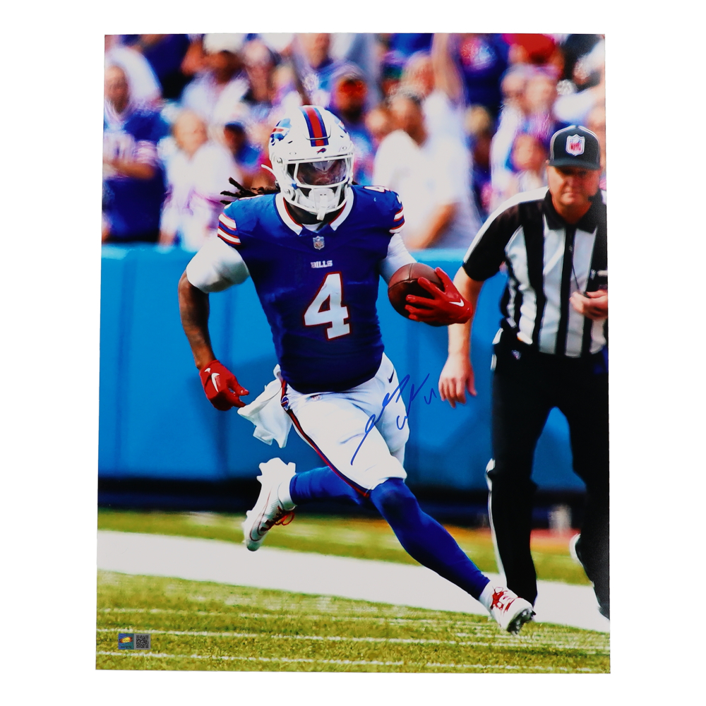 James Cook Signed Bills 16x20 Photo (TSE) | Pristine Auction