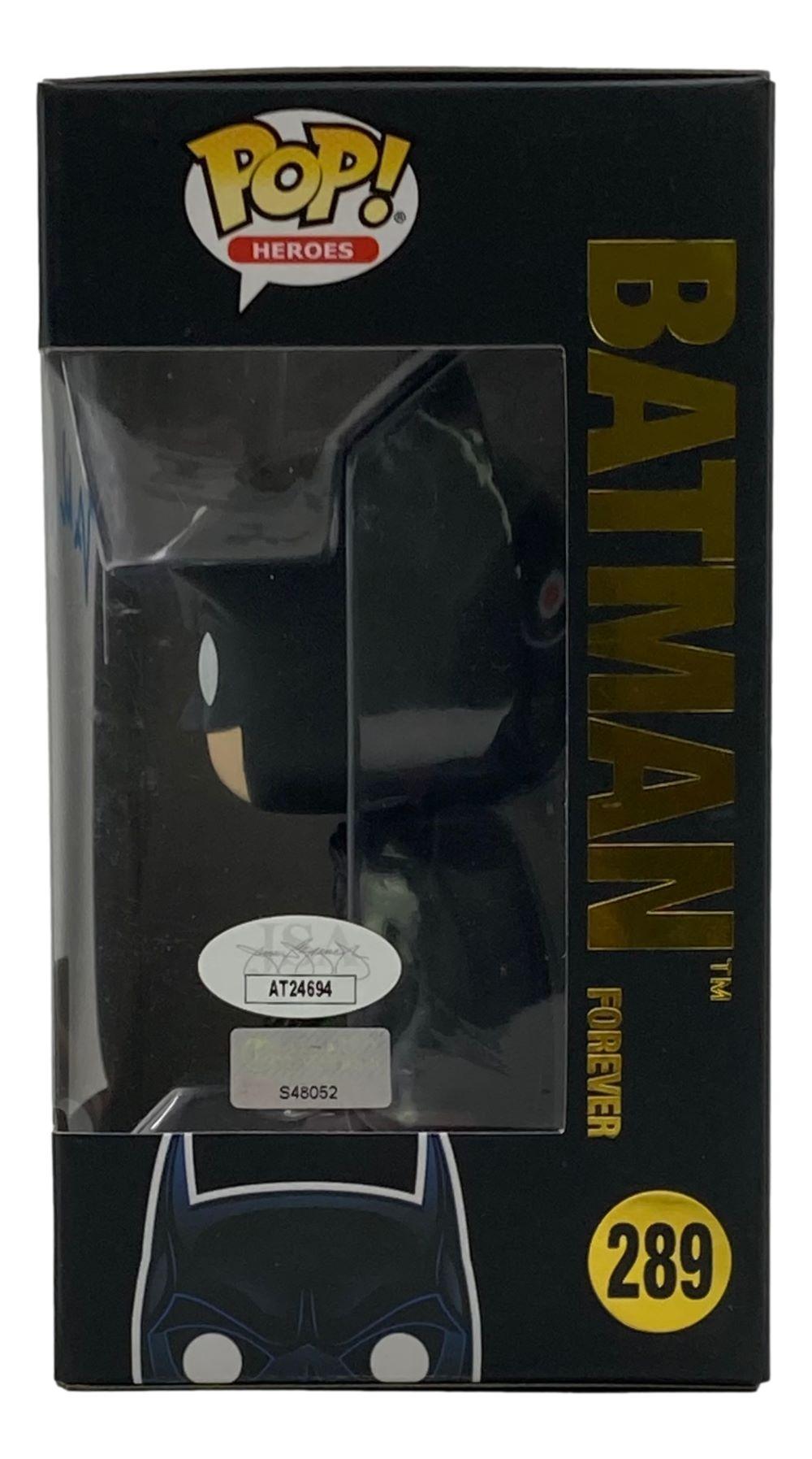 Val Kilmer Signed "Batman" #289 Batman Forever Funko Pop! Vinyl Figure ...