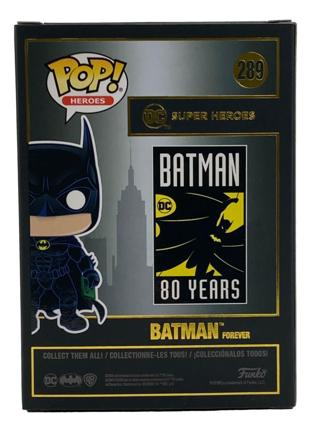 Val Kilmer Signed "Batman" #289 Batman Forever Funko Pop! Vinyl Figure ...