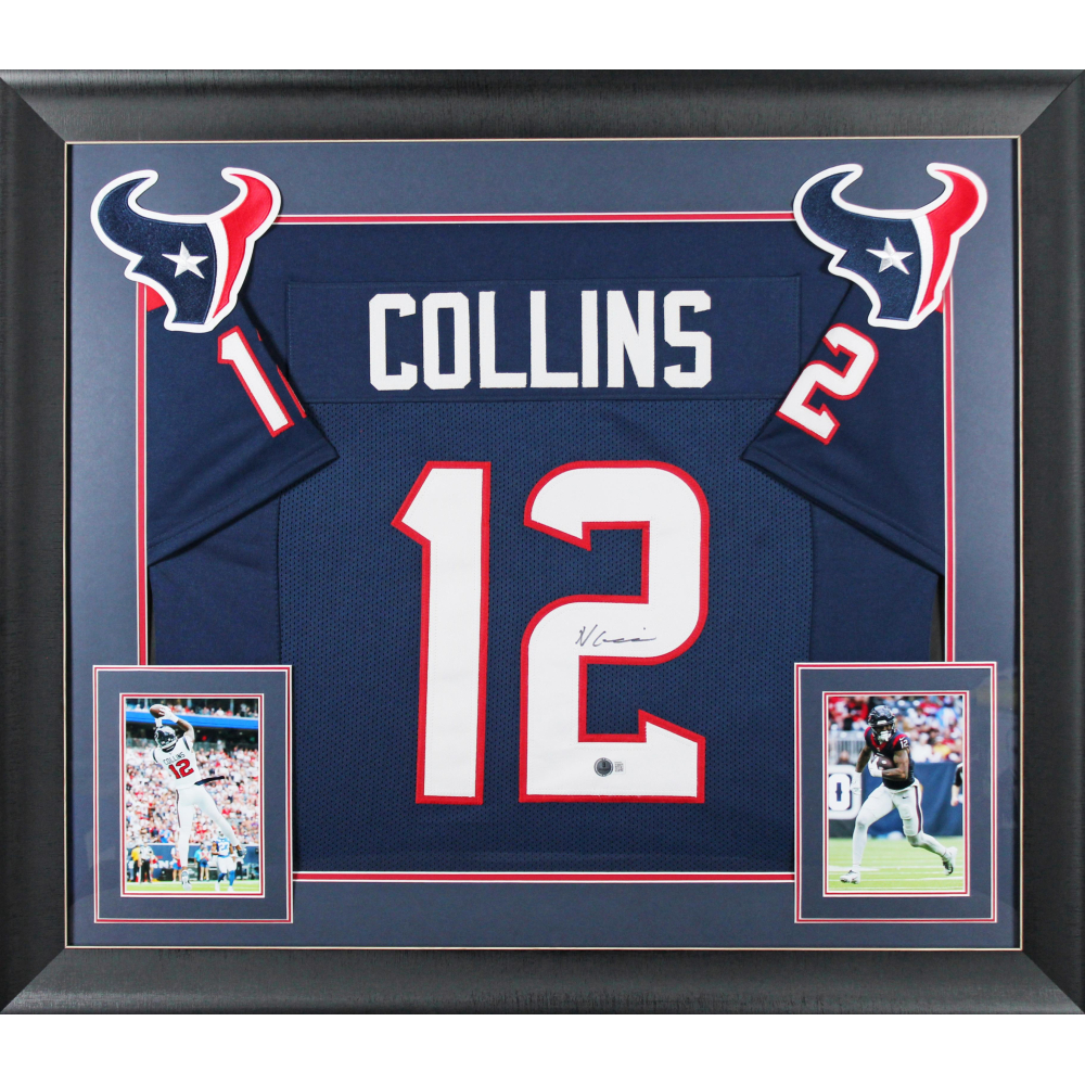 Nico Collins Signed Custom Framed Jersey (Beckett) | Pristine Auction