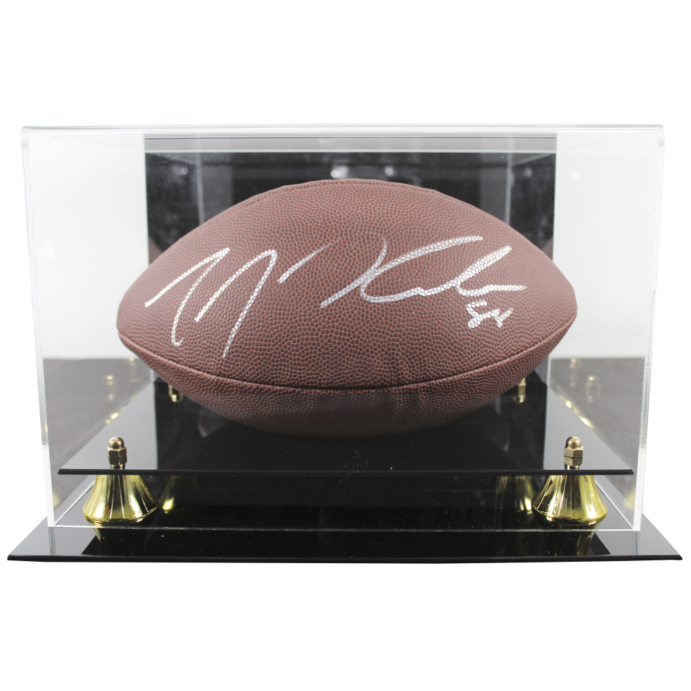 T.J. Hockenson Signed NFL Football with Display Case (Beckett ...