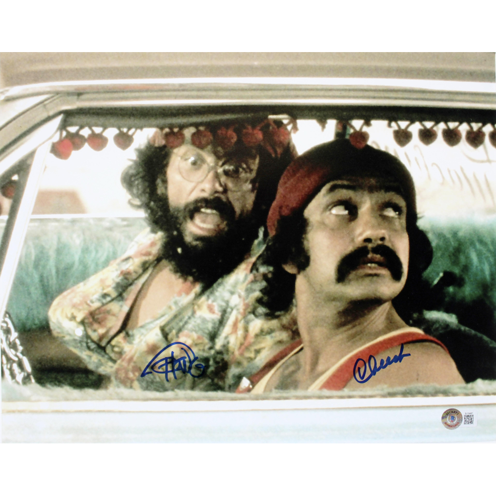 Cheech Marin & Tommy Chong Signed "Cheech & Chong's Up in Smoke" 11x14 ...