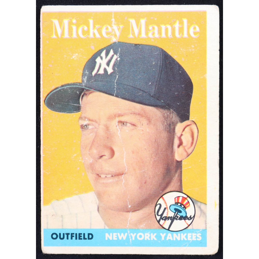 Mickey Mantle 1958 Topps #150 | Pristine Auction