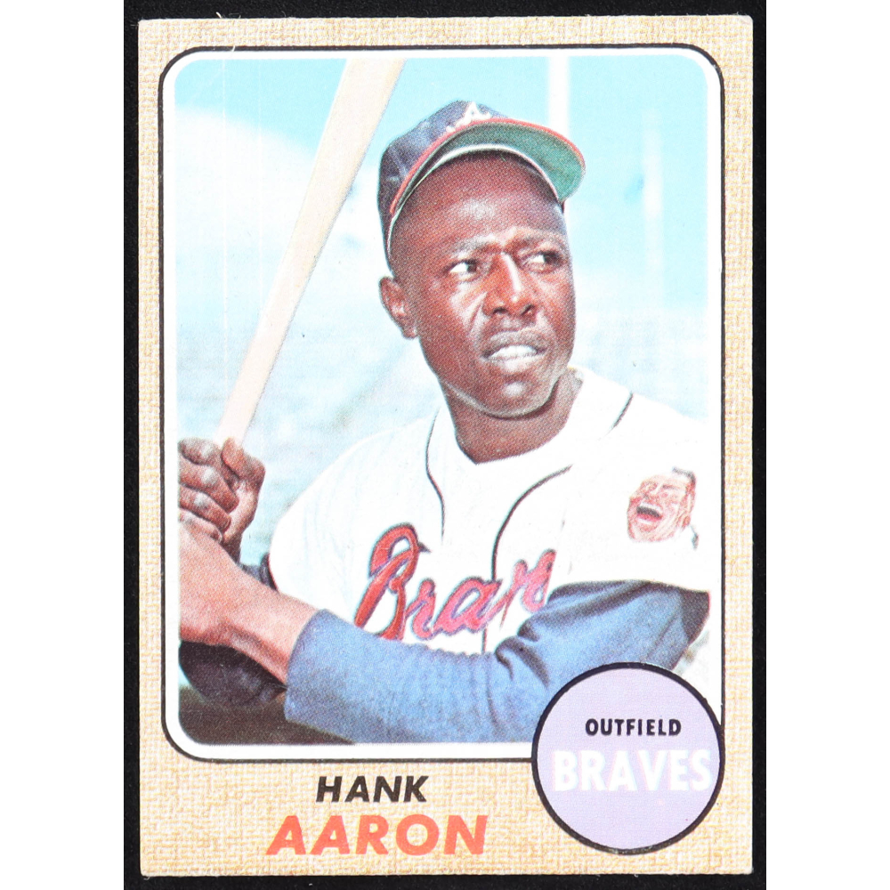 Hank Aaron 1968 Topps #110 | Pristine Auction