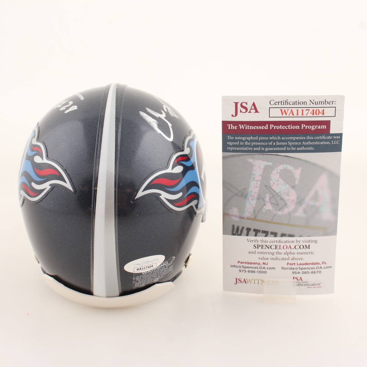 Chris Johnson Signed Titans Mini Helmet (JSA) | Pristine Auction