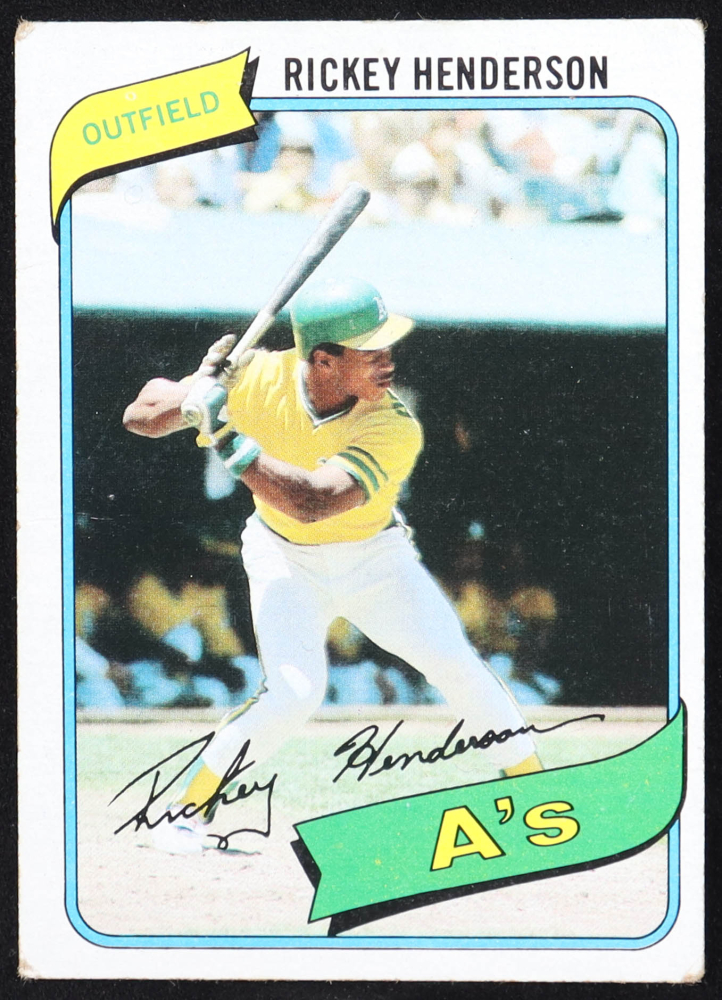 Rickey Henderson 1980 Topps #482 RC | Pristine Auction