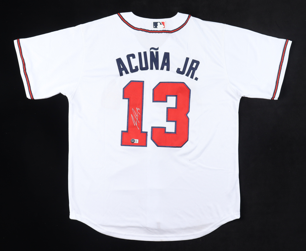Ronald Acuna Jr. Signed Jersey (Beckett) | Pristine Auction