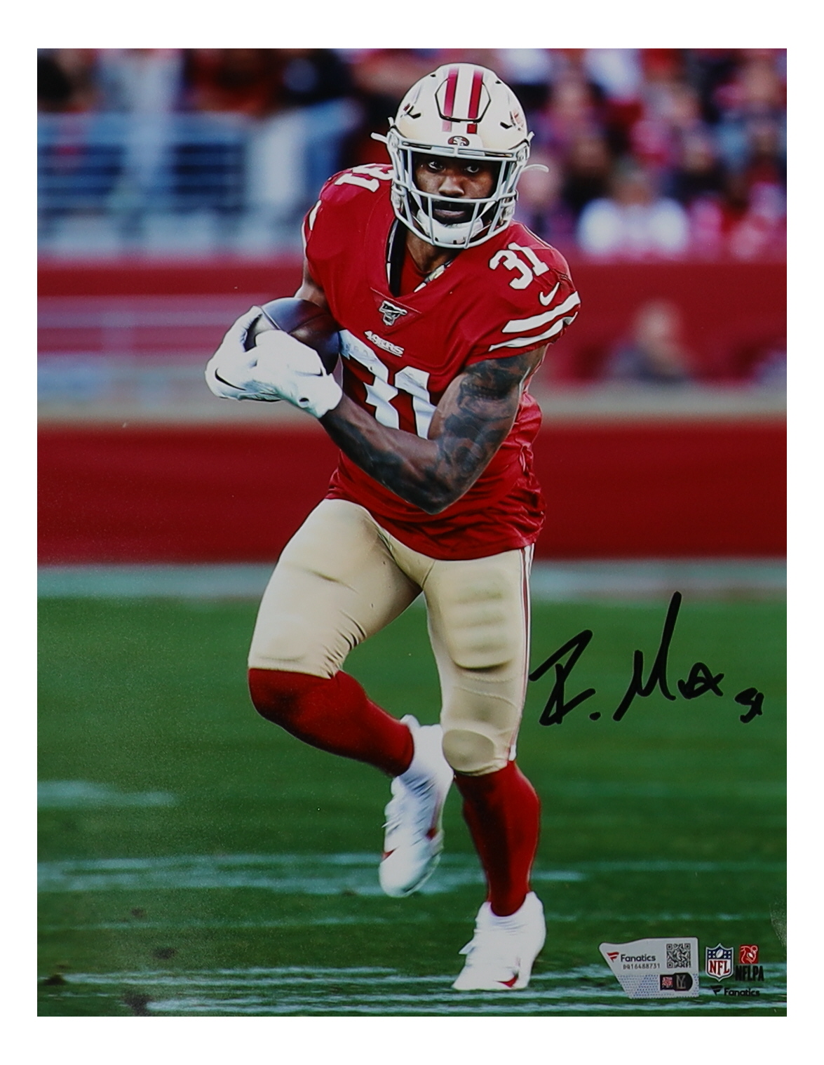 Raheem Mostert Signed 49ers 8x10 Photo (Fanatics) | Pristine Auction