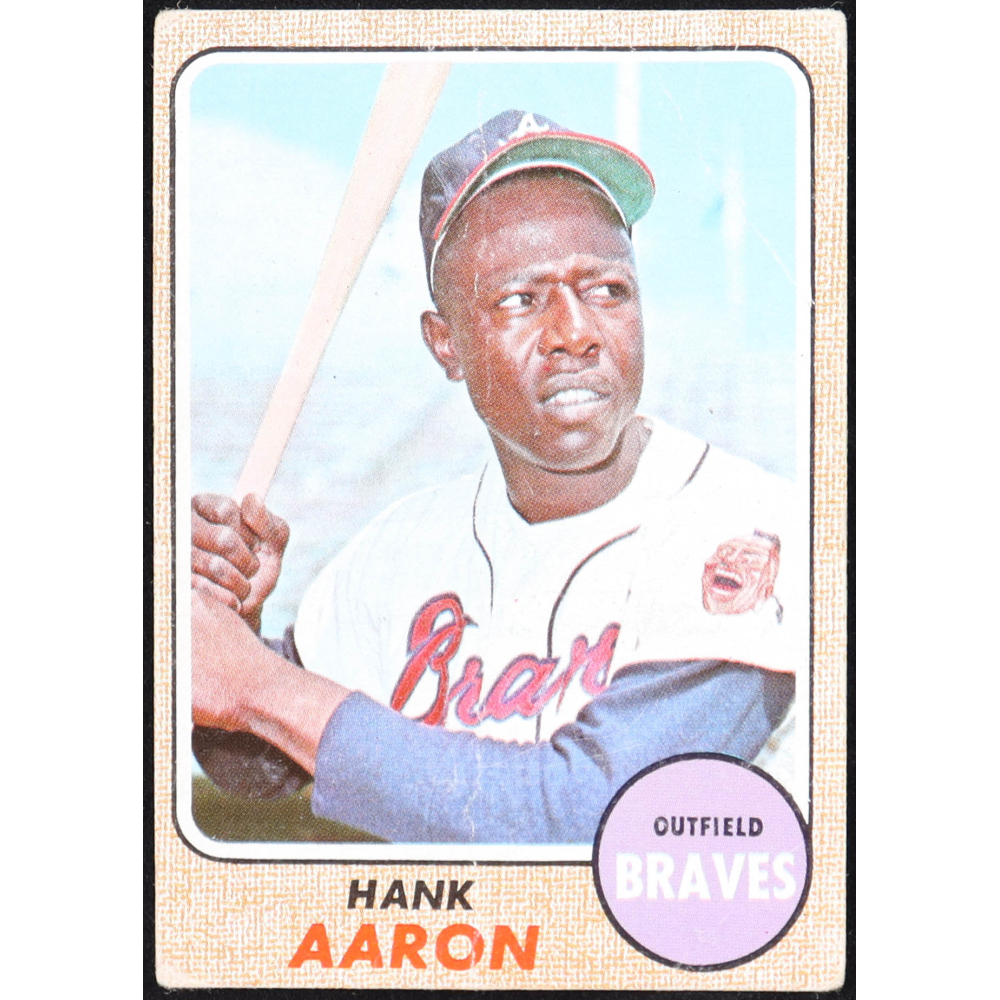 Hank Aaron 1968 Topps #110 | Pristine Auction