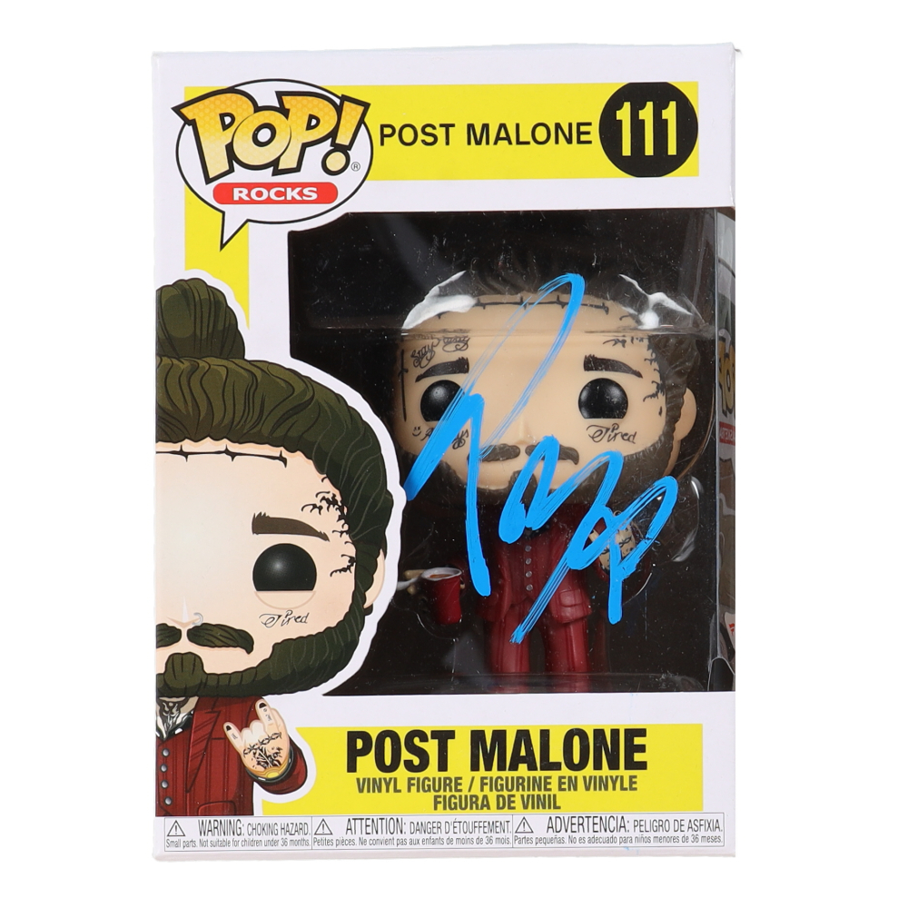 Post Malone Signed "Post Malone" #111 Post Malone Funko Pop! Vinyl ...