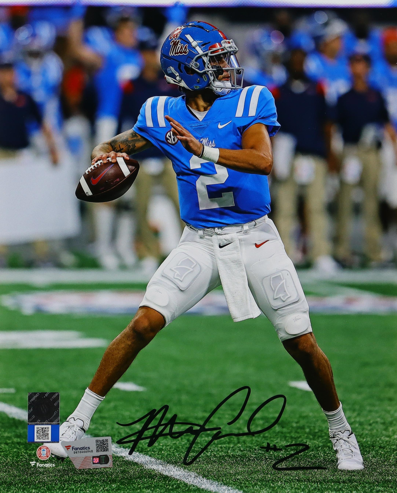 Matt Corral Signed 8x10 Photo (Fanatics) | Pristine Auction
