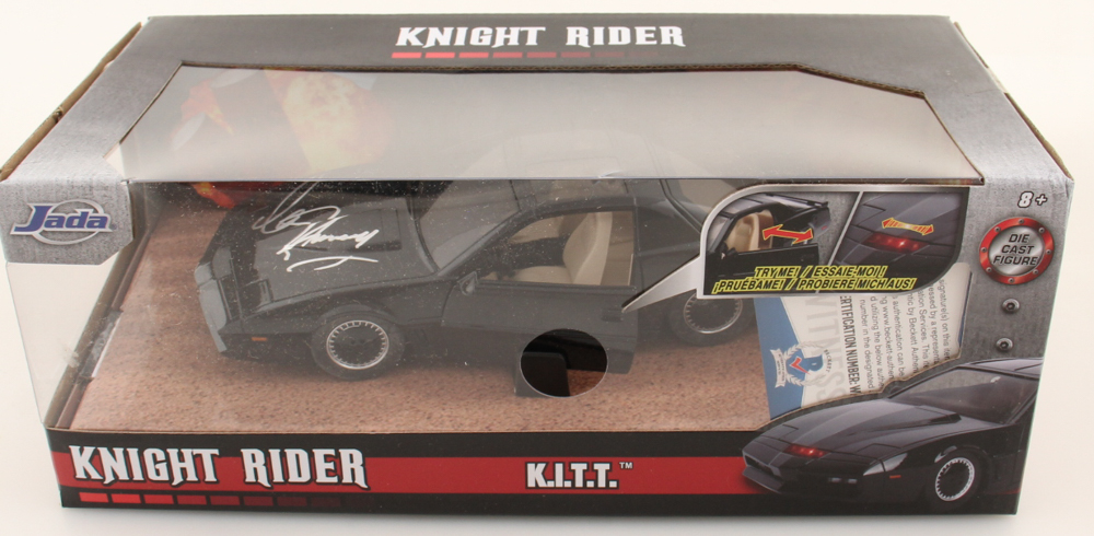 David Hasselhoff Signed "Knight Rider" KITT 1982 Pontiac Firebird Trans ...