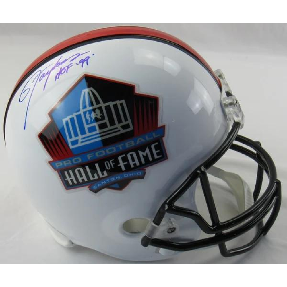 Lawrence Taylor Signed Hall of Fame Logo Full-Size Helmet Inscribed "HOF 99" (JSA) | Pristine ...