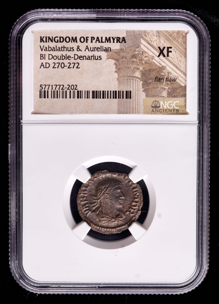 Vabalathus & Aurelian (AD 270-272) Kingdom of Palmyra BI Double ...