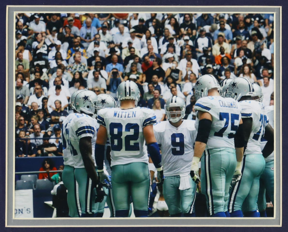 Jason Witten Signed Custom Framed Jersey Display (JSA & Witten ...