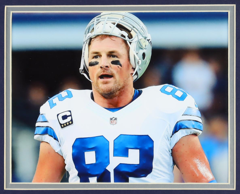 Jason Witten Signed Custom Framed Jersey Display (JSA & Witten ...