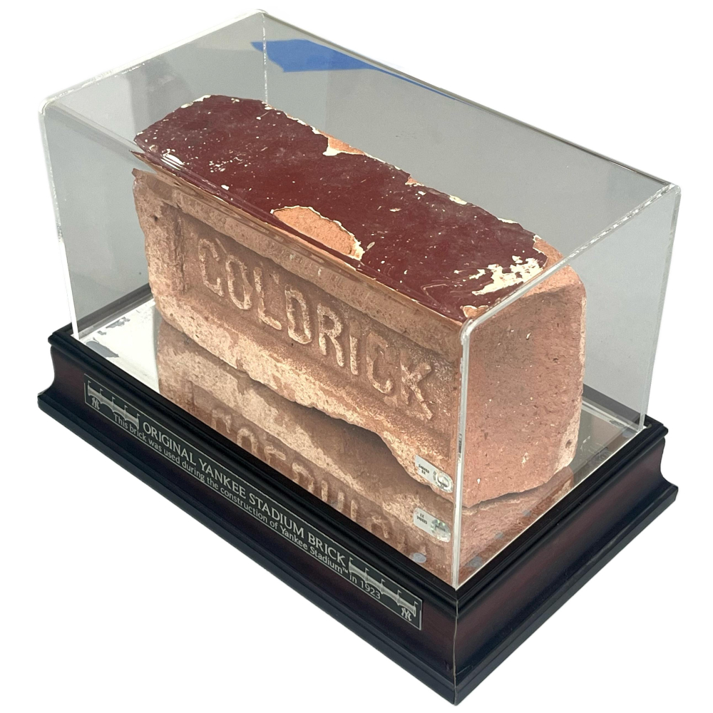 Original Yankee Stadium Authentic Goldrick Brick with Display Case (MLB ...