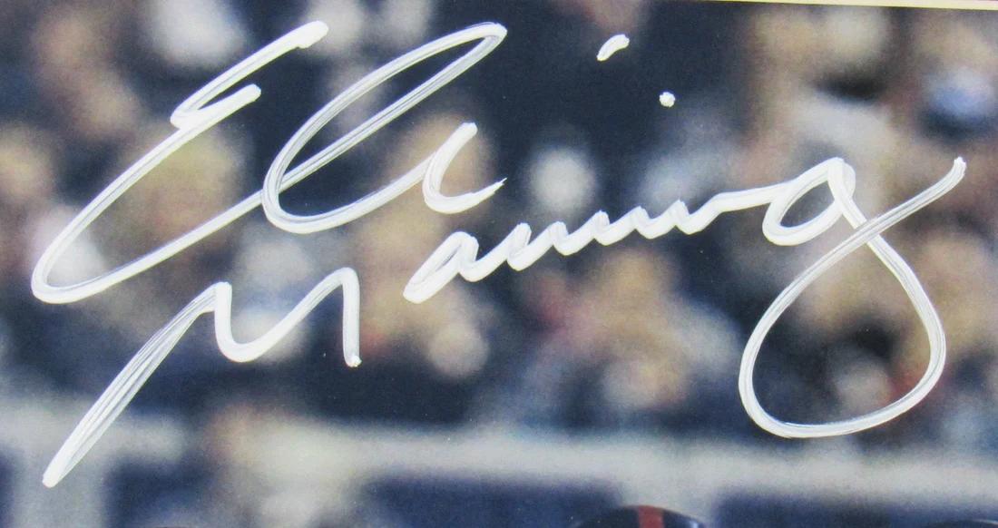 Eli Manning Signed Giants Custom Framed Photo (Fanatics) | Pristine Auction