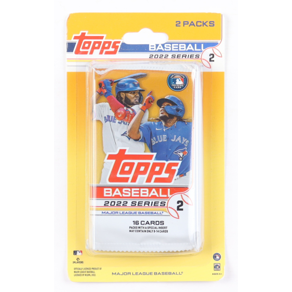 2022 Topps Baseball Series 2 Blister Pack with (2) Packs | Pristine Auction