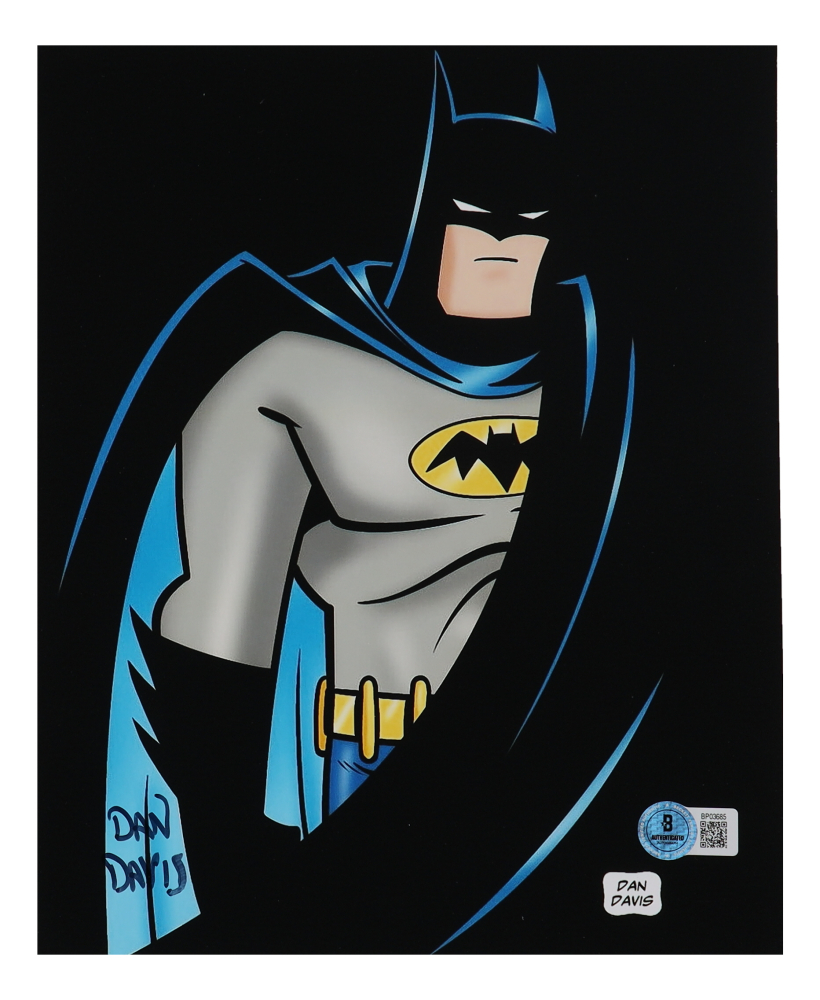 Dan Davis Signed "Batman" 8x10 Photo (Beckett) | Pristine Auction