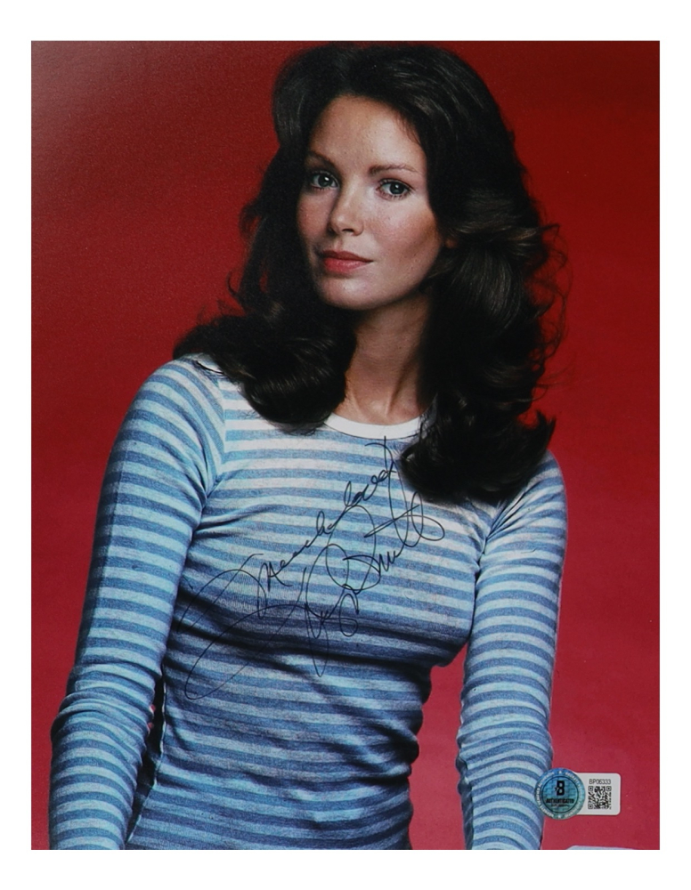 Jaclyn Smith Signed 8x10 Photo Inscribed "Much Love" (Beckett ...