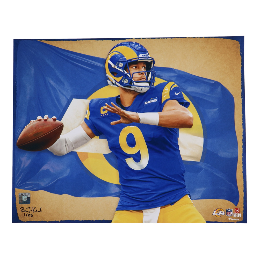 Matthew Stafford Rams LE 16x20 Photo | Pristine Auction