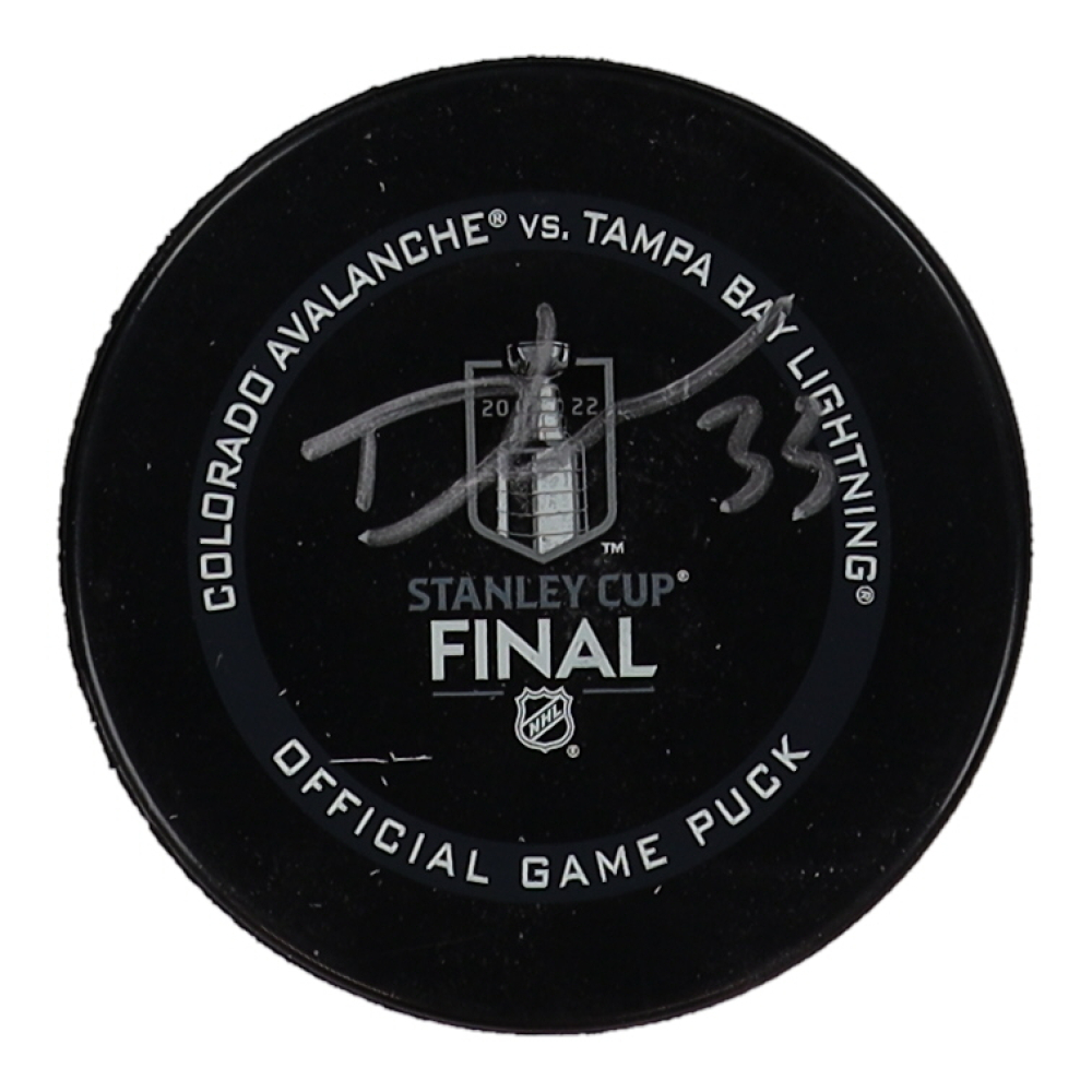 Darcy Kuemper Signed 2022 Stanley Cup Official Game Hockey Puck ...