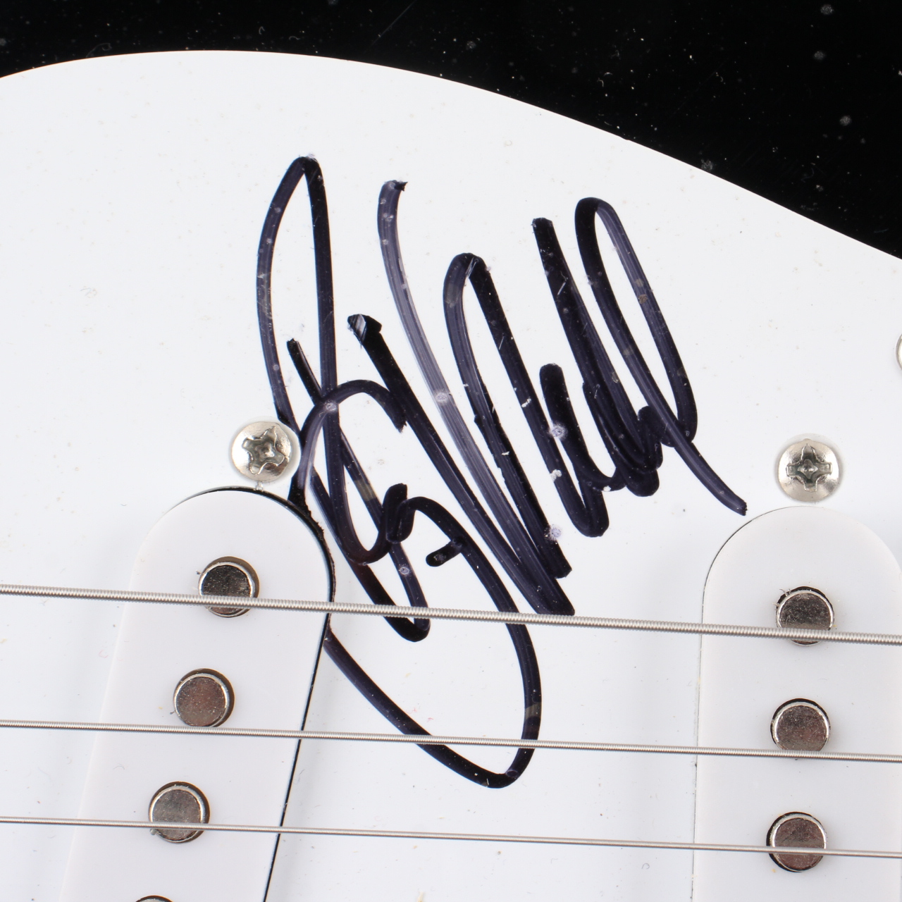 Nickelback Electric Guitar Band-Signed By (4) With Chad Kroeger, Ryan ...