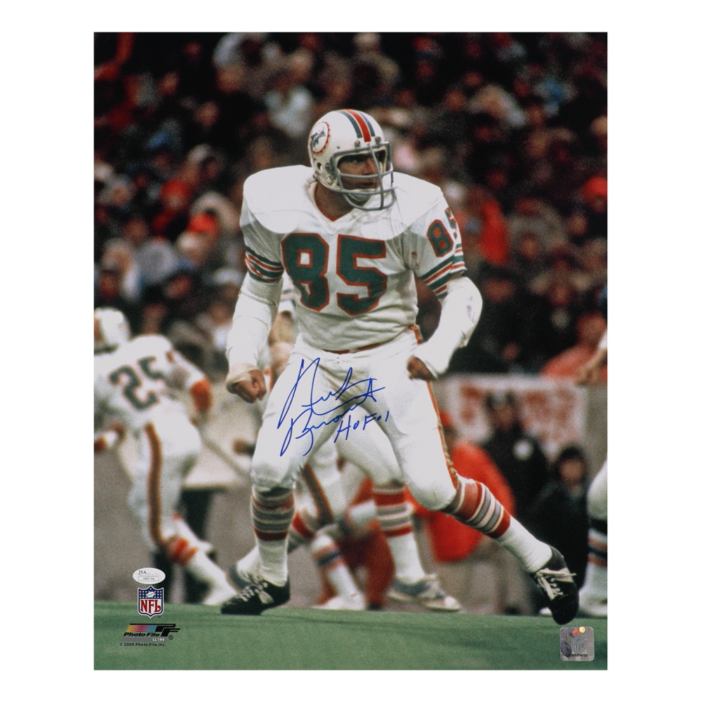Nick Buoniconti Signed Dolphins 16x20 Photo Inscribed "HOF 01" (JSA ...