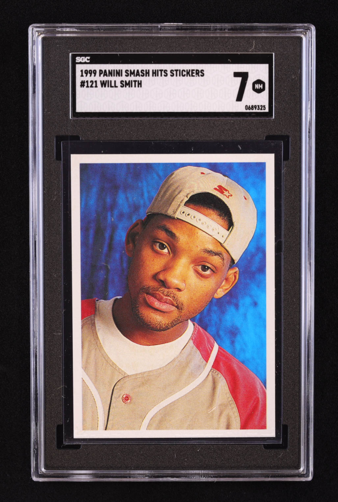 Will Smith 1999 Panini Smash Hits Album Stickers #121 (SGC 7 ...