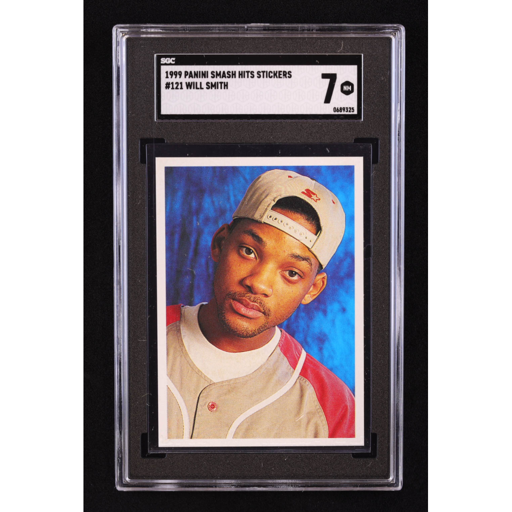 Will Smith 1999 Panini Smash Hits Album Stickers #121 (SGC 7 ...