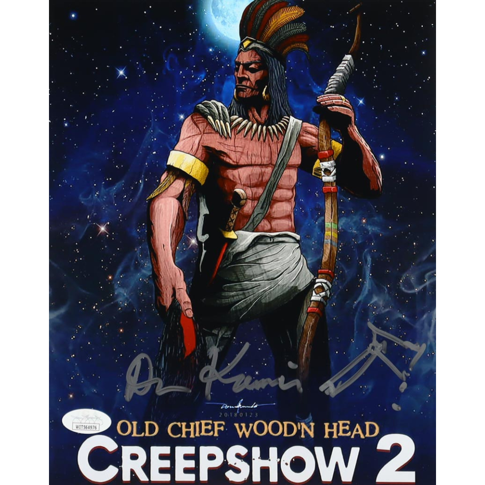 Dan Kamin Signed "Creepshow 2" 8x10 Photo With Hand-Drawn Sketch (JSA ...