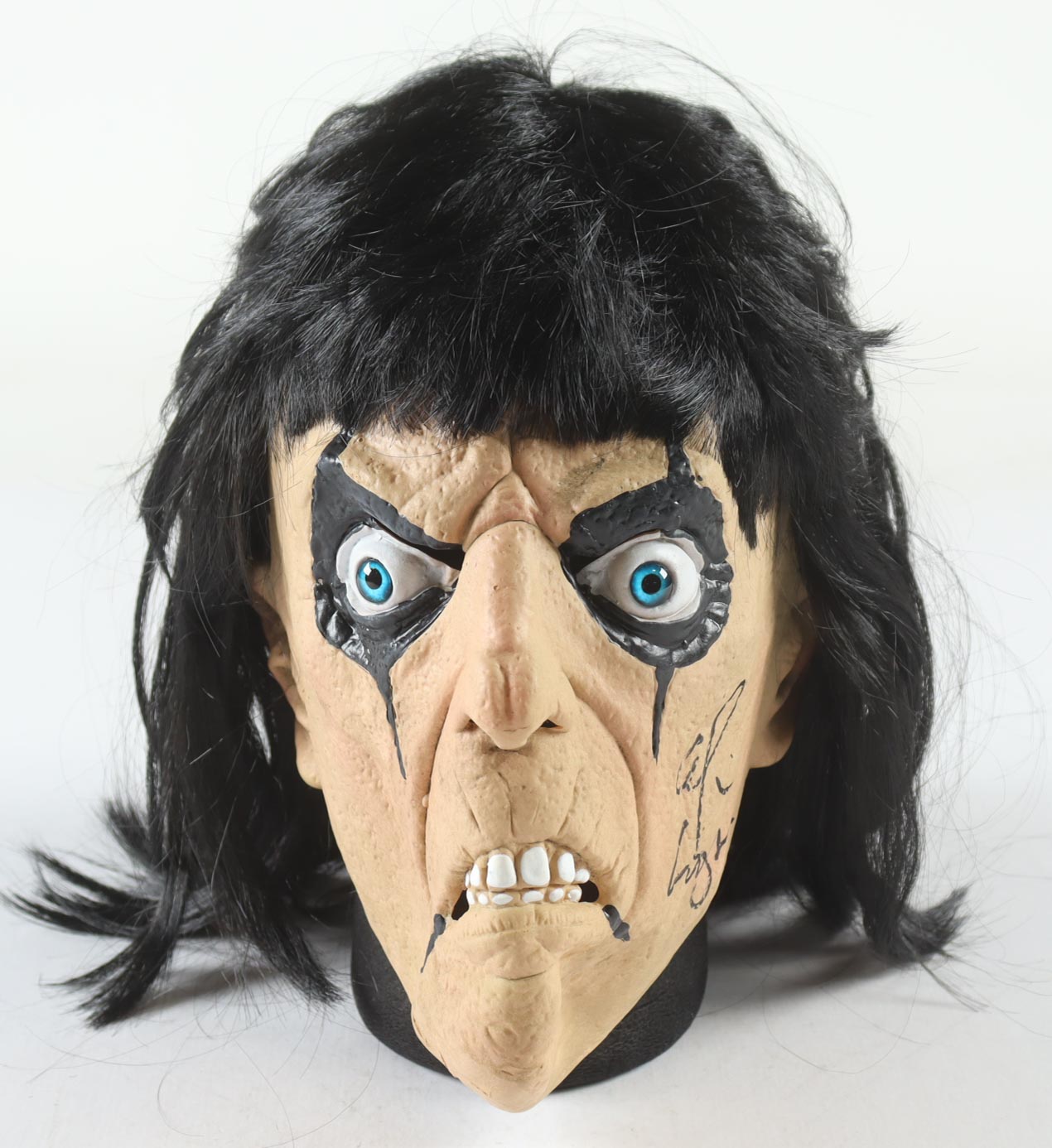 Alice Cooper Signed Custom Mask (Beckett) | Pristine Auction