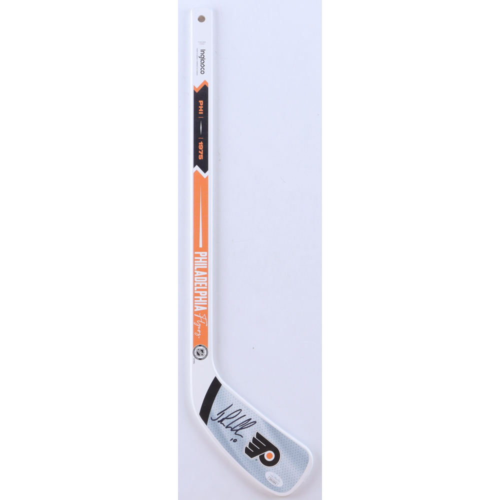 John LeClair Signed Flyers Mini Hockey Stick (JSA) | Pristine Auction
