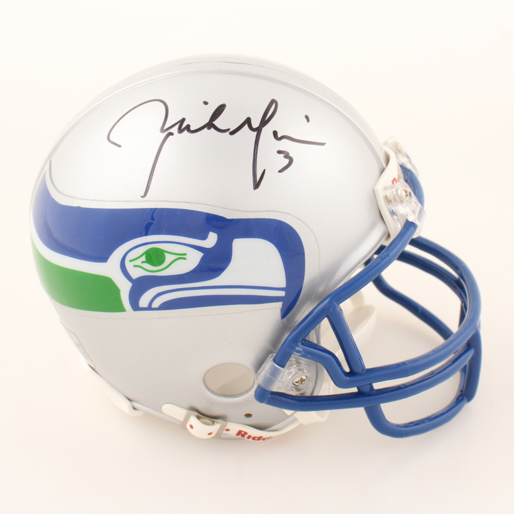 Rick Mirer Signed Seahawks Mini Helmet (JSA) | Pristine Auction