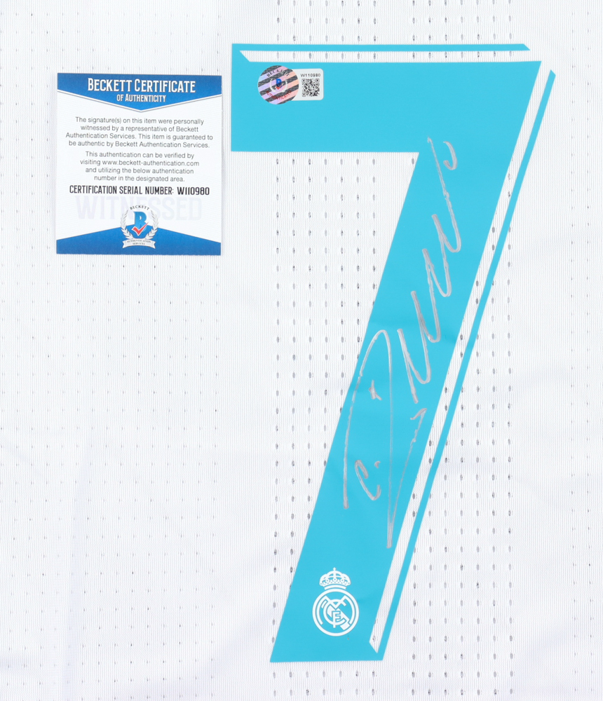 Cristiano Ronaldo Signed Real Madrid Jersey (Beckett) | Pristine Auction