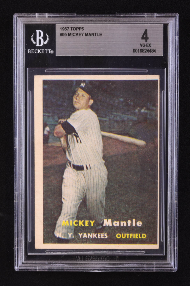 Mickey Mantle 1957 Topps #95 (BGS 4) | Pristine Auction