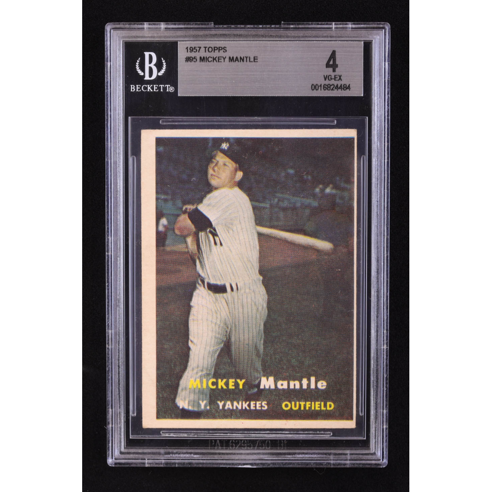Mickey Mantle 1957 Topps #95 (BGS 4) | Pristine Auction