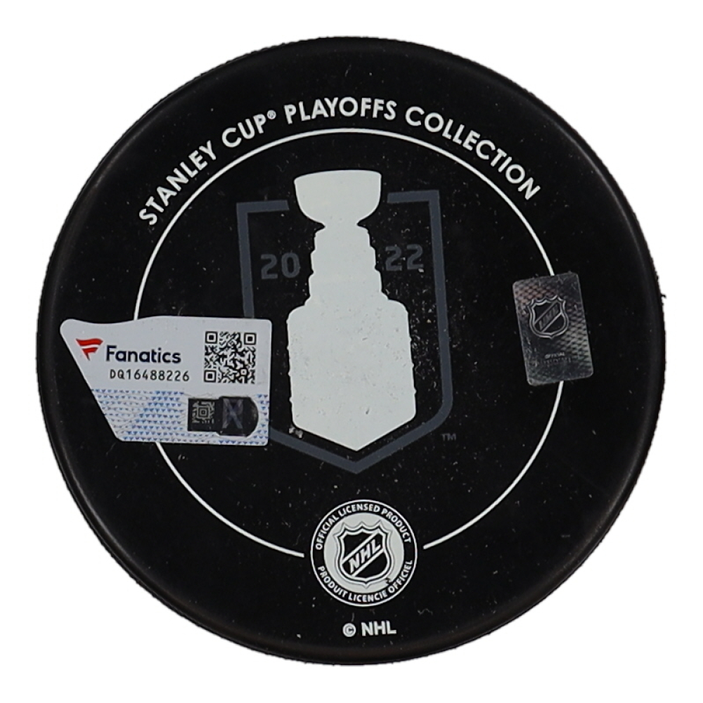 Erik Johnson Signed Avalanche 2022 Stanley Cup Champions Logo Hockey ...