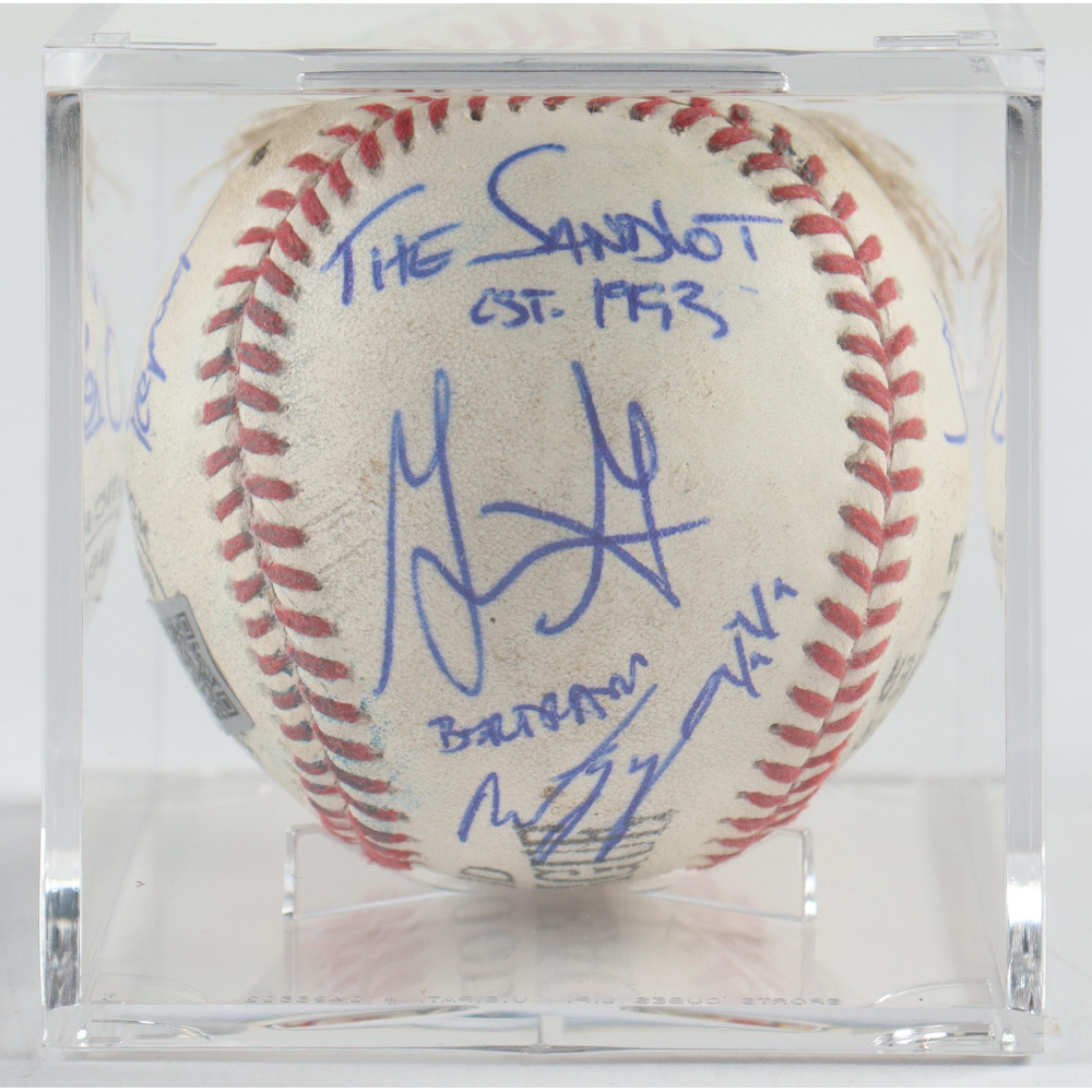 "The Sandlot" Babe Ruth OML Baseball Cast-Signed By (6) with Tom Guiry ...