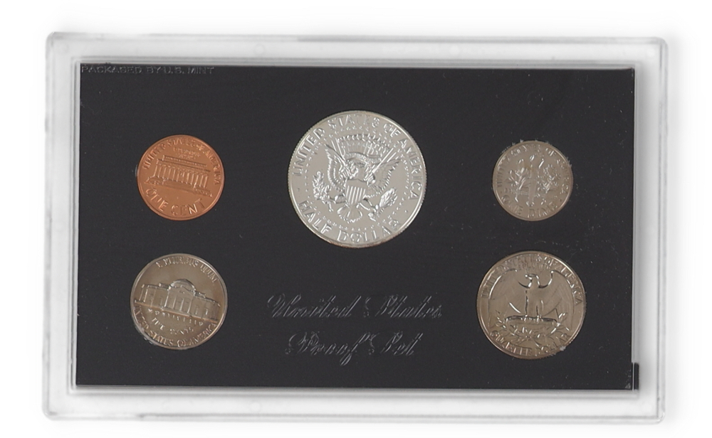 1968-S United States Mint Proof Set with (5) Coins | Pristine Auction