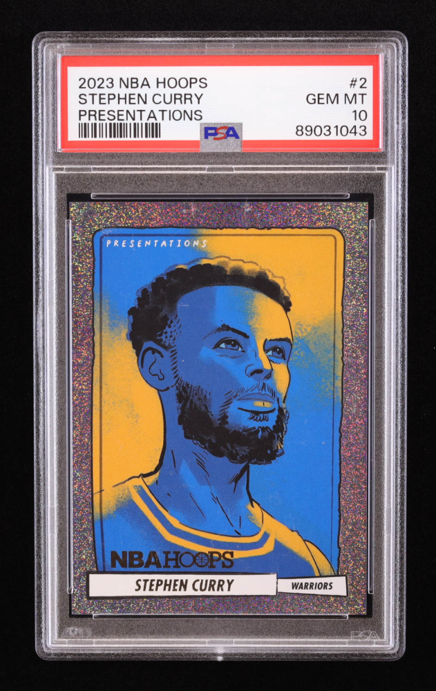 Stephen Curry 2023-24 Hoops Presentations #2 (PSA 10) | Pristine Auction