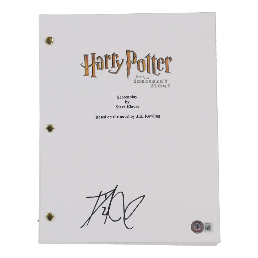 Daniel Radcliffe Signed "Harry Potter and The Sorcerer's Stone" Replica ...