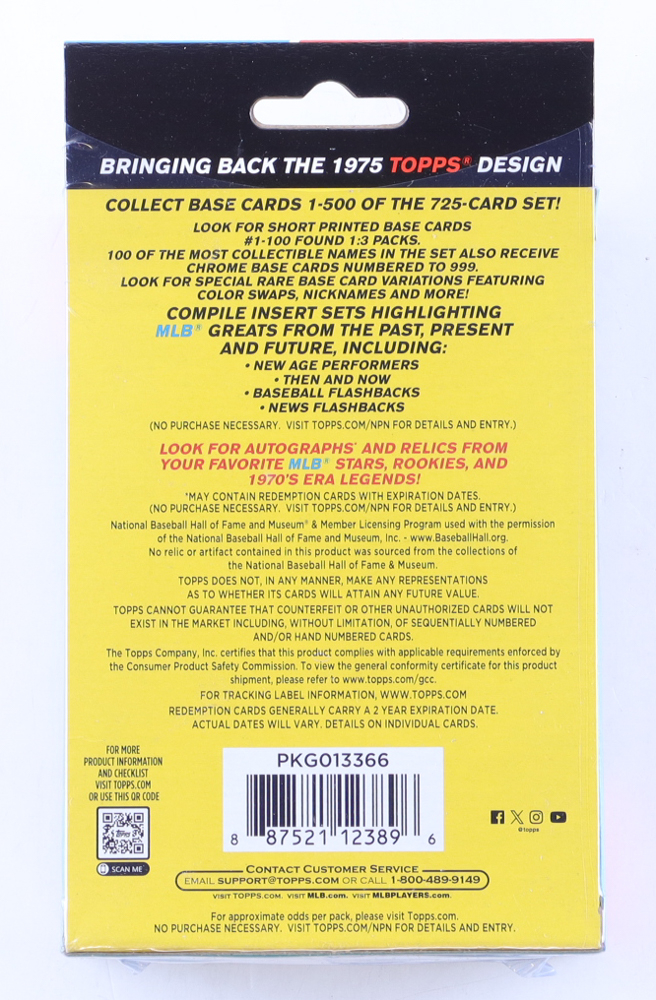 2024 Topps Heritage Baseball Hanger Box With (35) Cards | Pristine Auction